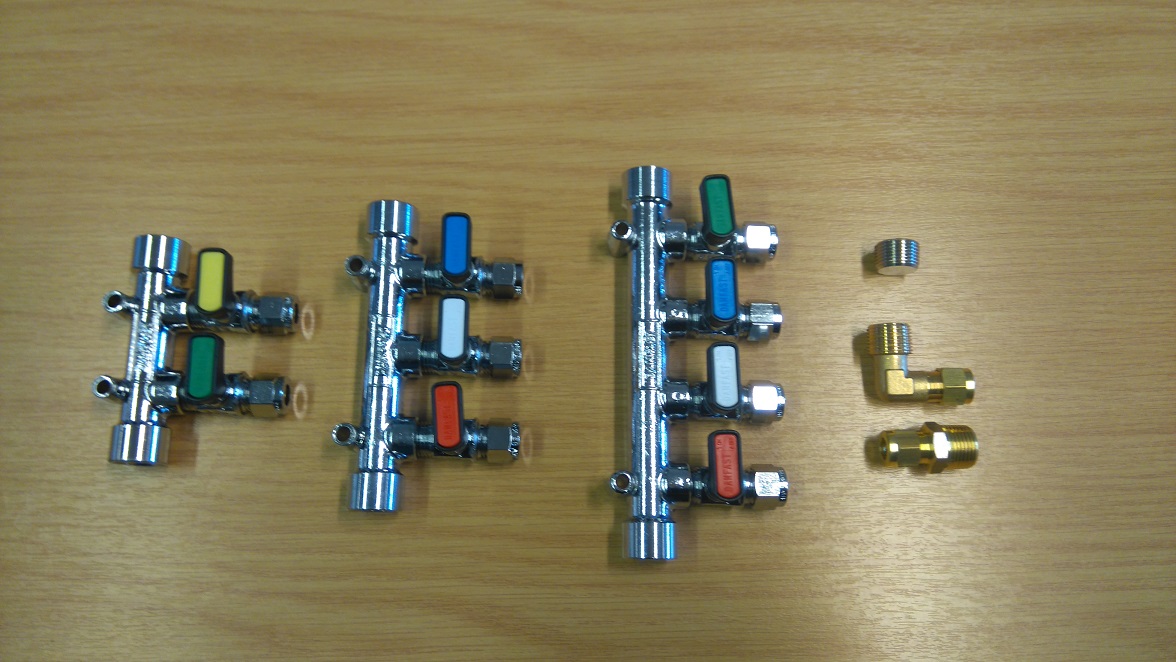 Triple Gas Manifold - UK Leisure Parts