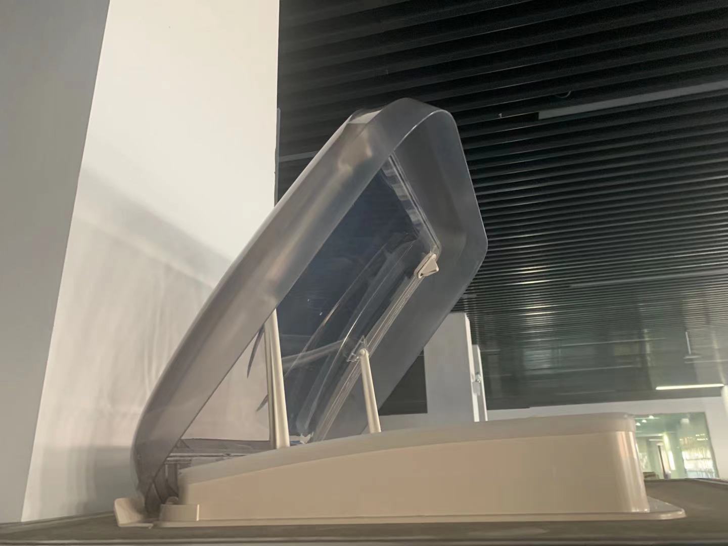 Sanjo Roof Vent With HALO LED 400x400 - UK Leisure Parts